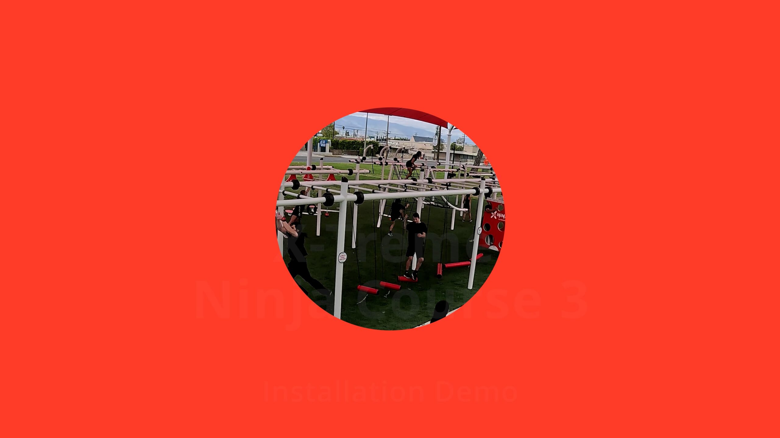 Installation Demo - Ninja Course 3 - Greenfields Outdoor Fitness