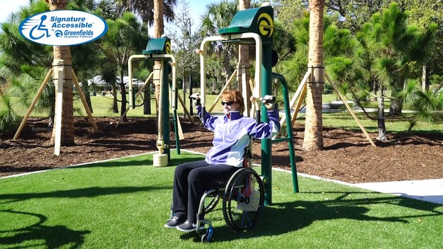 Accessible Reverse Butterfly Video - Greenfields Outdoor Fitness